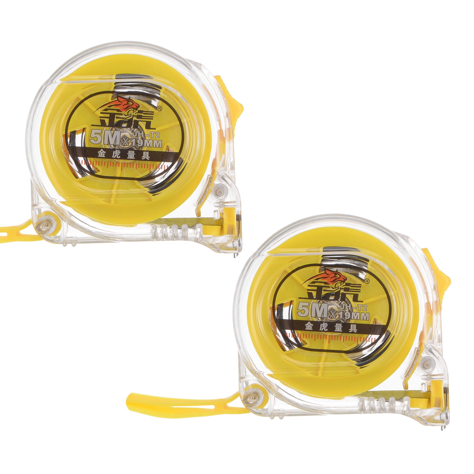 2 Packs Luban Ruler 5M 16ft Retractable Steel Tape Measure Feng Shui ...