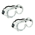 2 Packs - Lucent Path Clear Lab Chemical Splash Safety Goggles ...