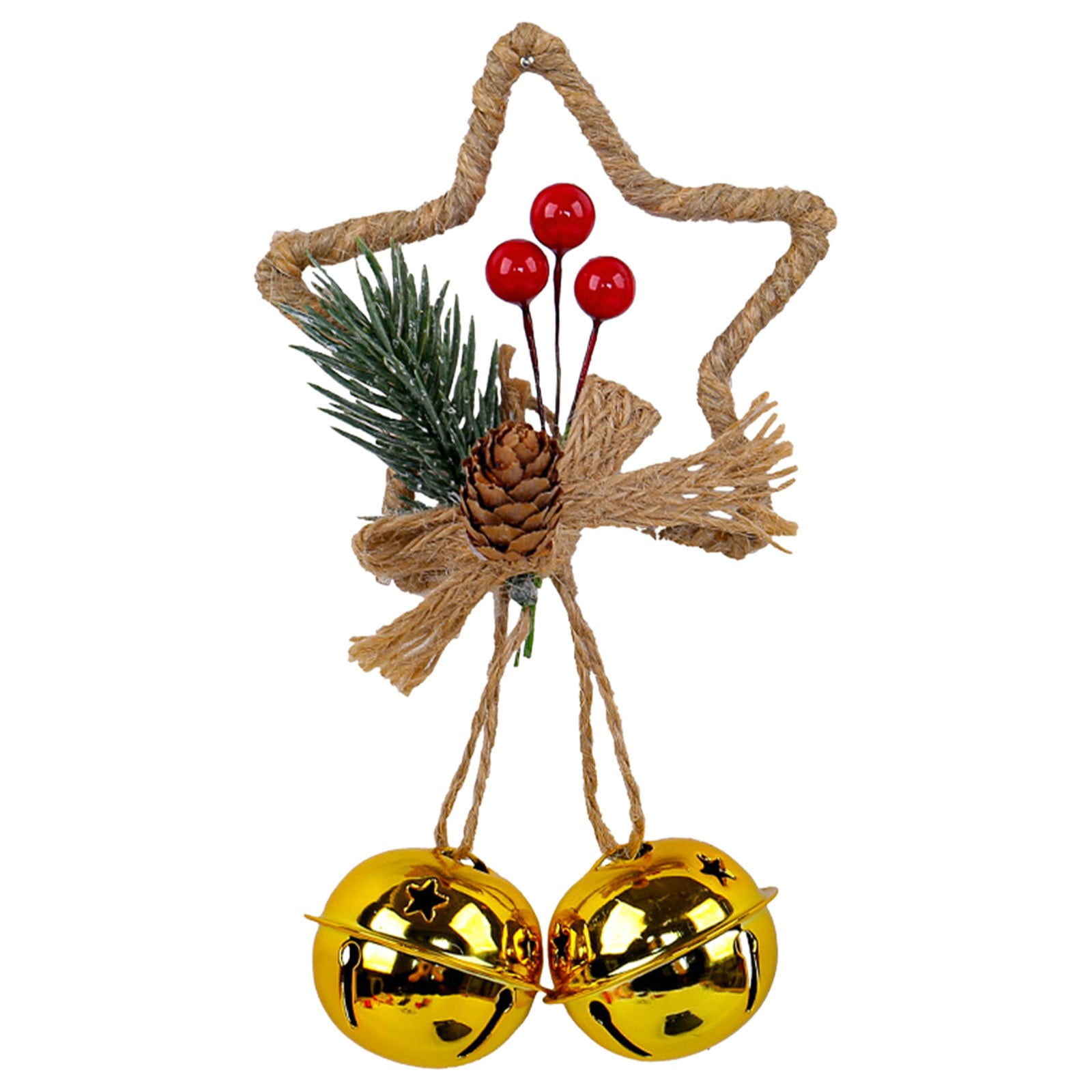 2 Packs by Malibure Hangs,Christmas Star Bell Ornament Set DIY ...