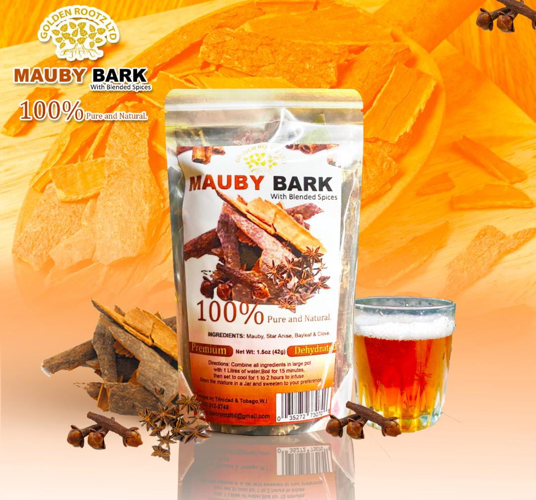 (2 Packs) Mauby Bark with Cloves, Star Anise and Bayleaf 1.5OZ EACH ...