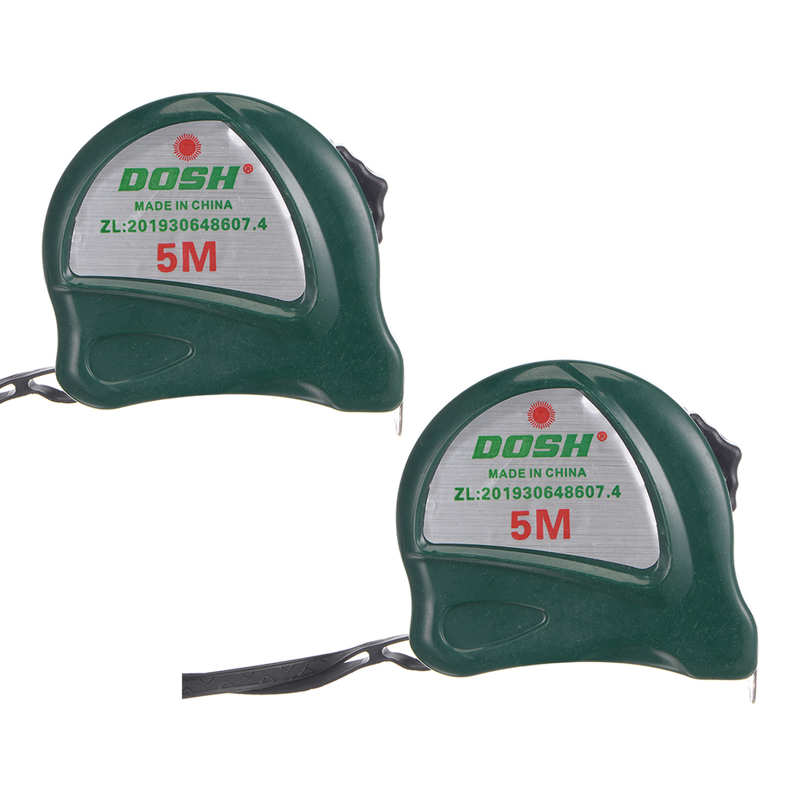 2 Packs Measuring Tape Measure 5M Metric Ruler Stainless Steel ...