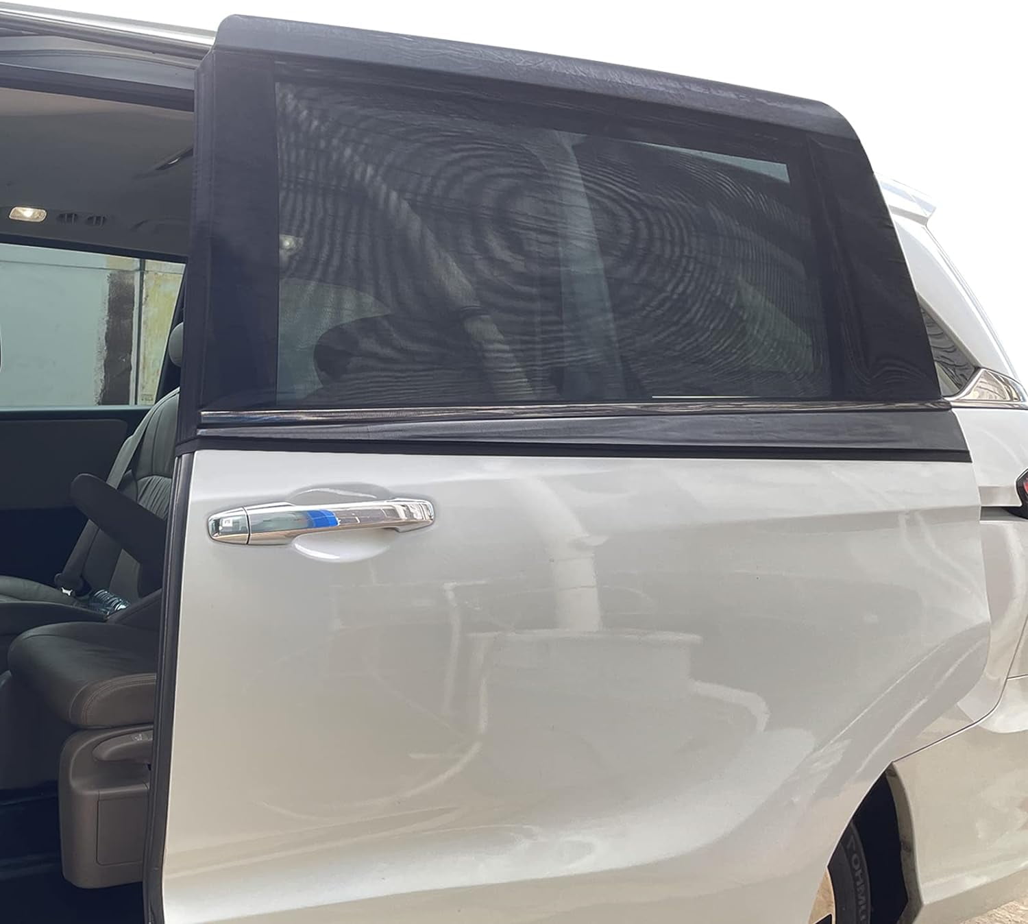 2 Packs Mesh Car Window Screen for MPV Sliding Door,Single Layer ...