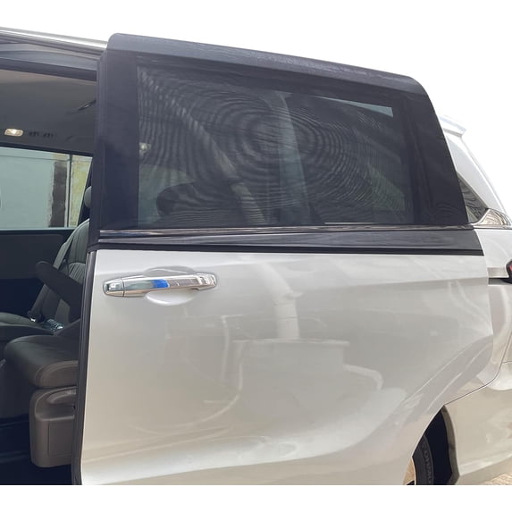2 Packs Mesh Car Window Screen for MPV Sliding Door,Single Layer ...