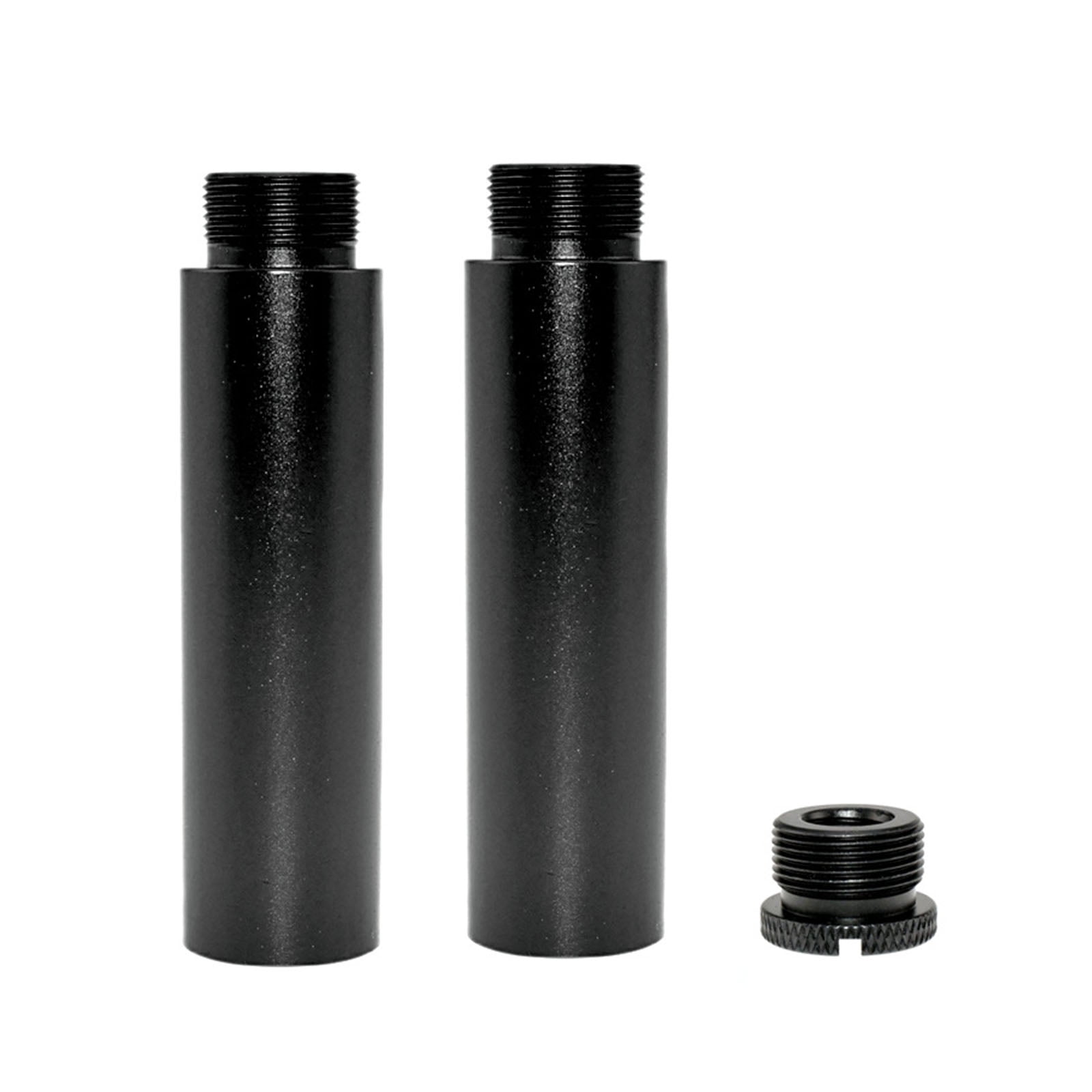 2 Packs Microphone Stand Extension Tube 5/8 Inch Female to 5/8 Male for ...