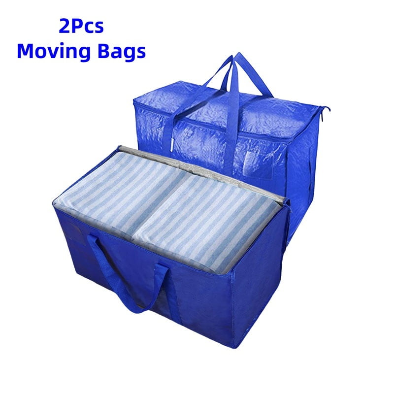 2 Packs Moving Bags Heavy Duty Extra Large, Moving Supplies with ...