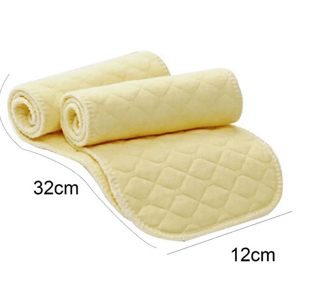 2 Packs Muslin Burp Cloths Super Soft Absorbent Washcloths for Newborns ...