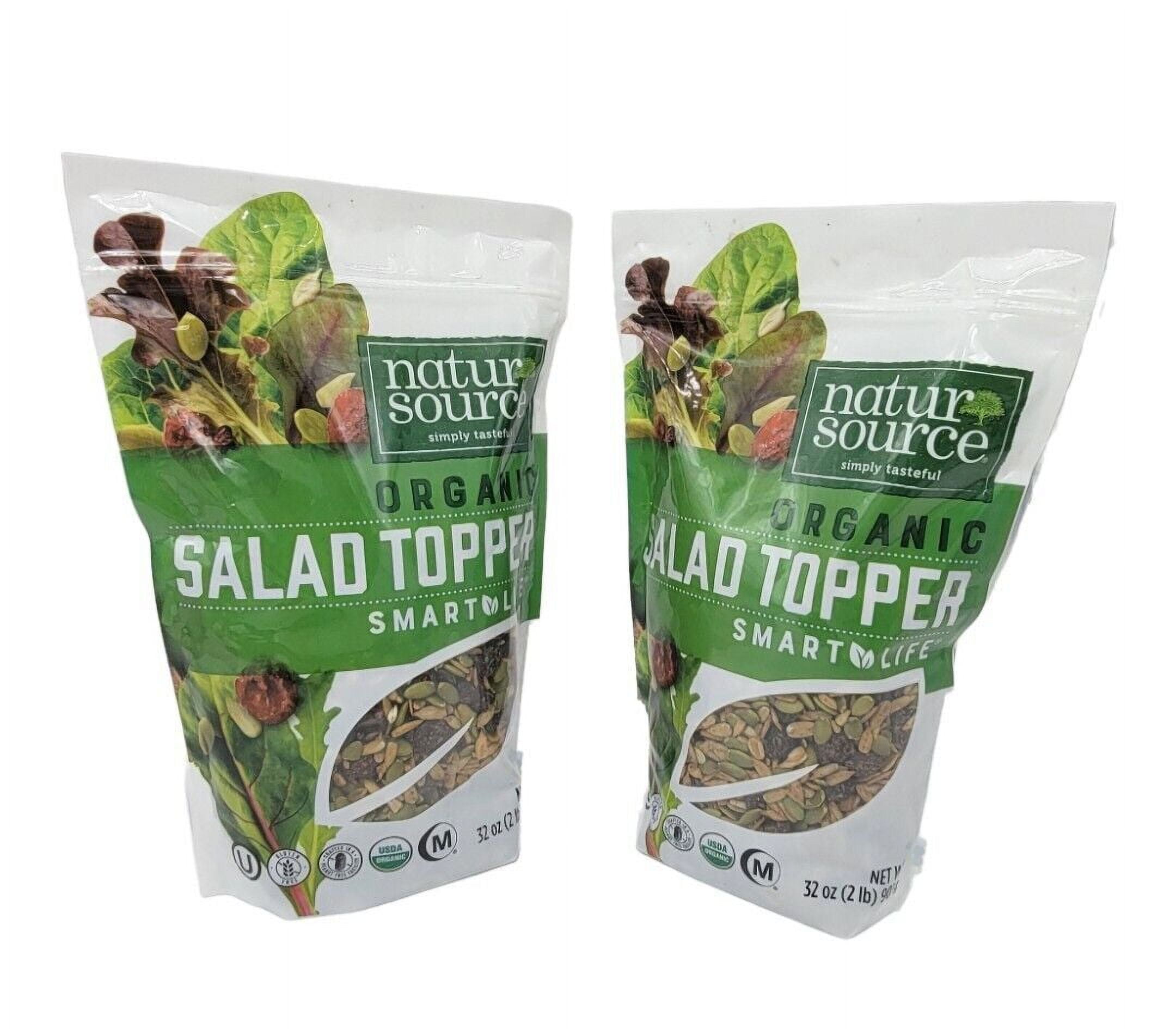 2 Packs NaturSource Organic Salad Topper Smart Life 2 LB Each Pack ...
