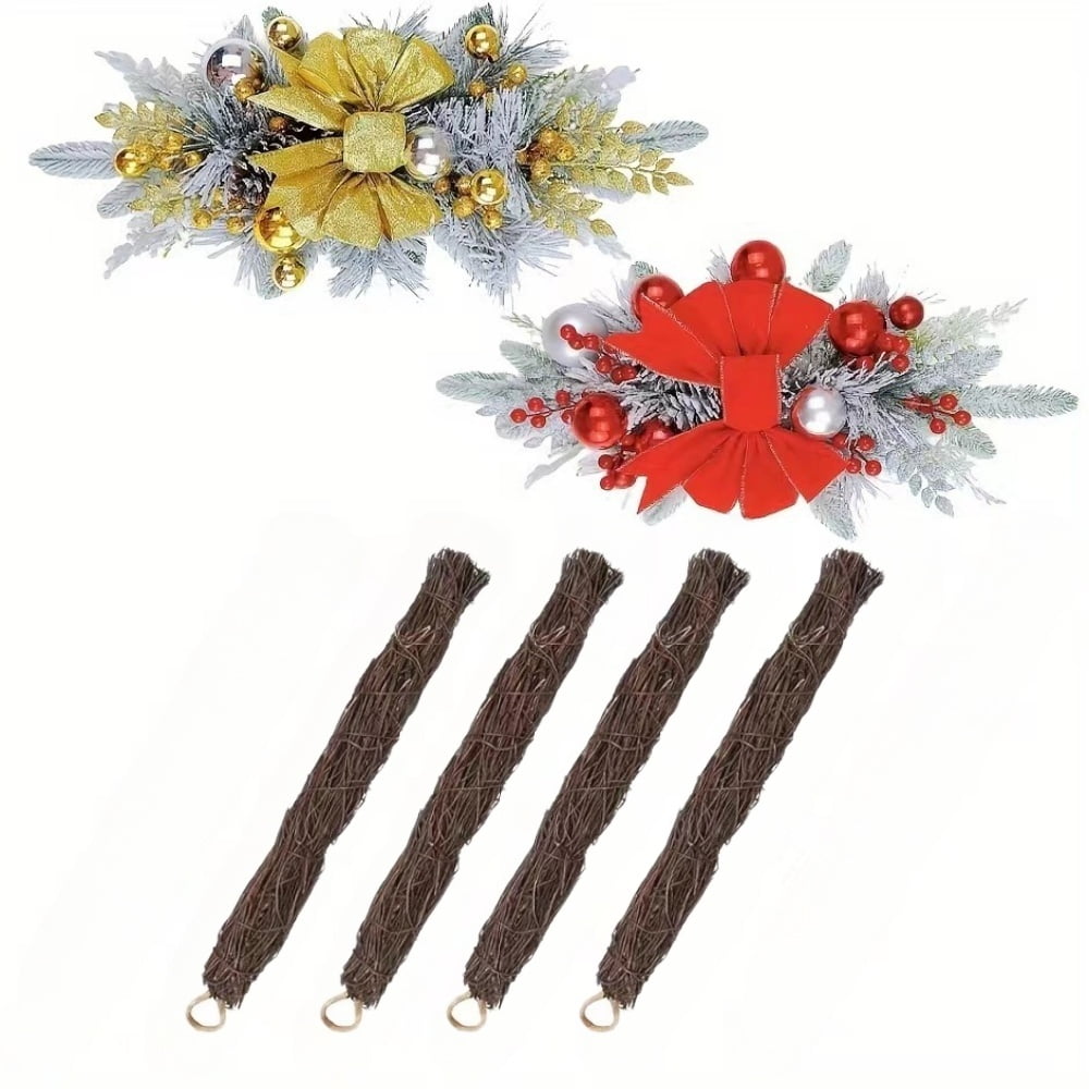 2 Packs Natural Grapevine Swag Base 12inch DIY Crafts Decorative Swag ...