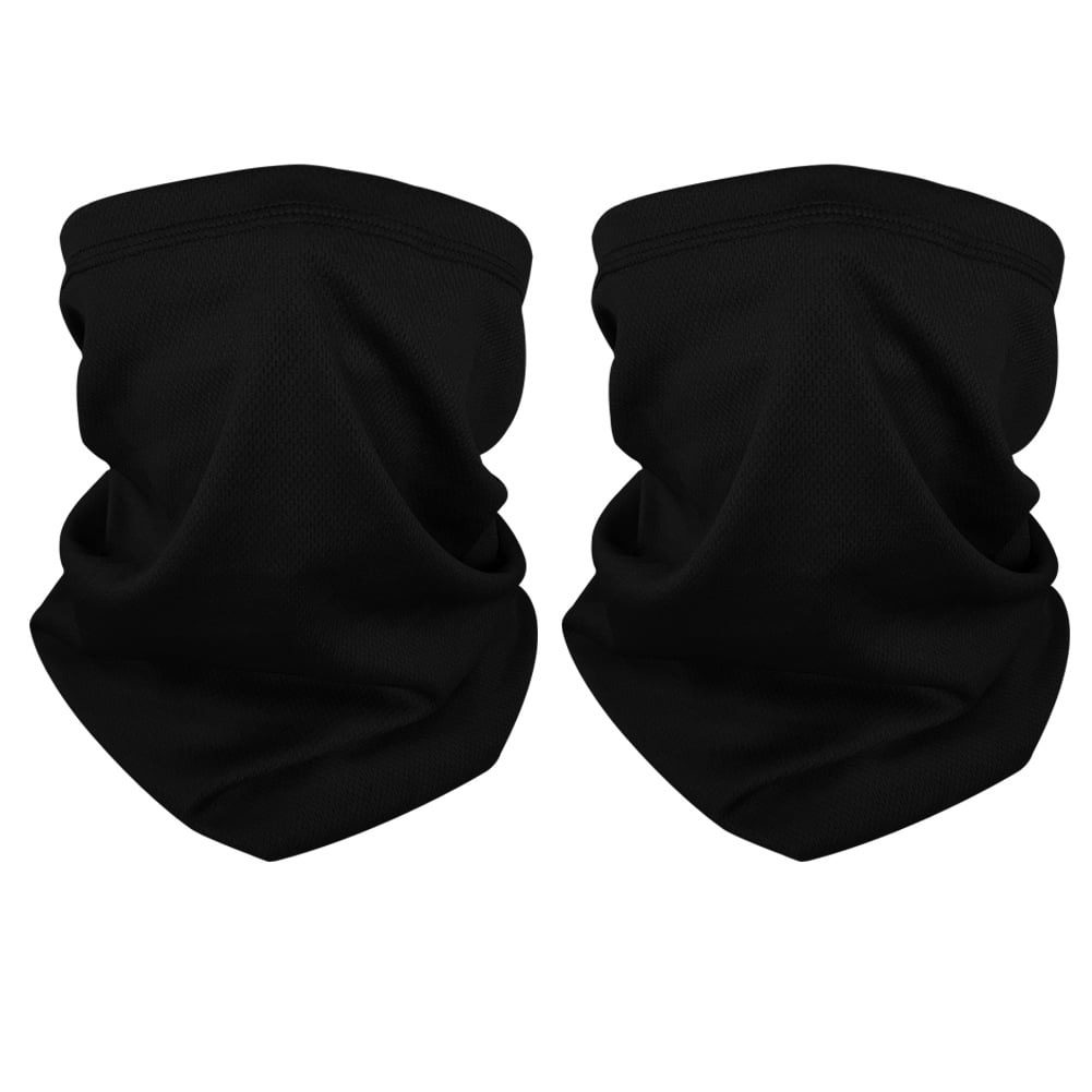 2 Packs Neck Gaiters Face Mask Multifunctional Bandana Face Mask for ...