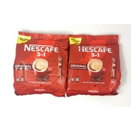 Nescafe 3 In 1 Classic Individual Packets: Instant Coffee with Cream ...