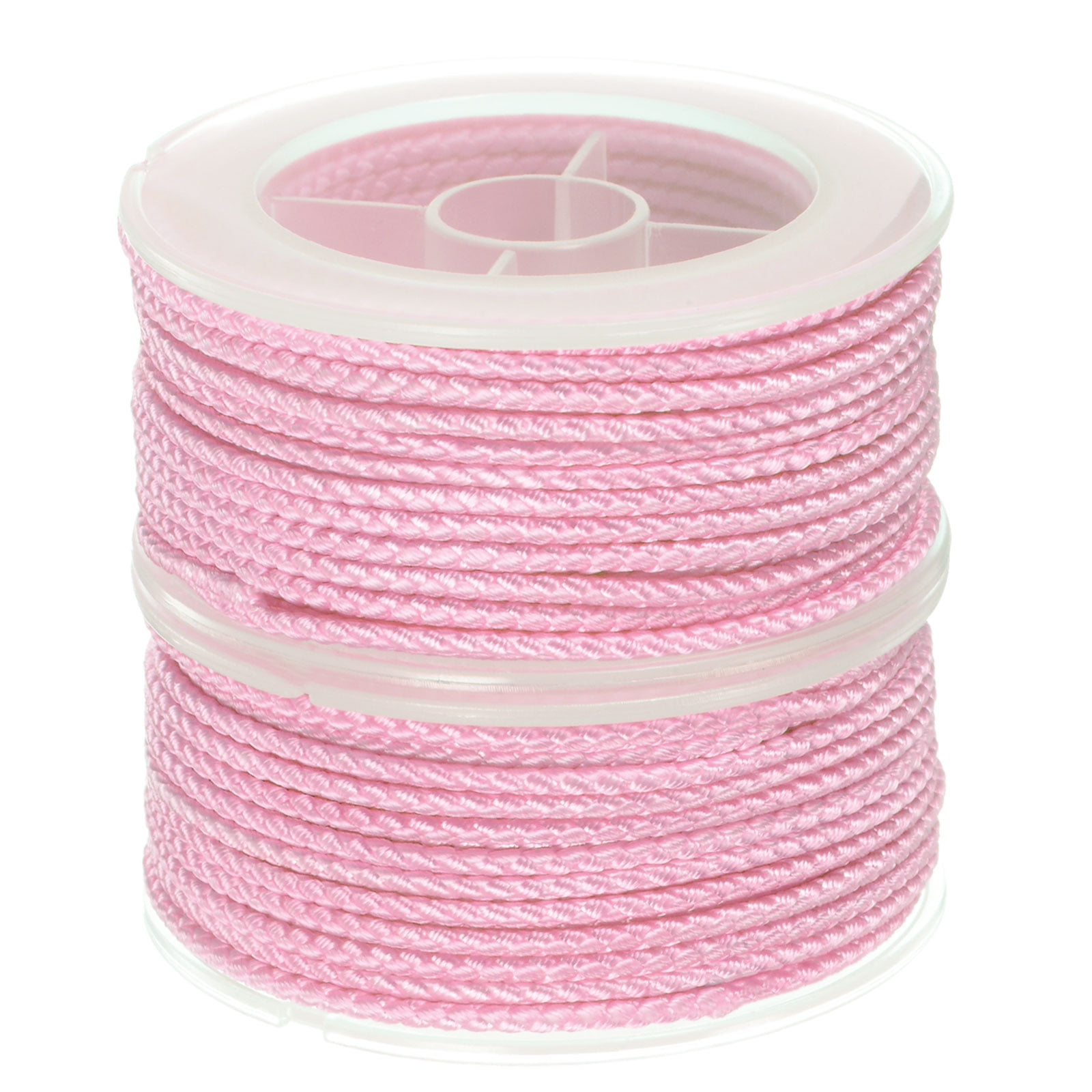 2 Packs Nylon Thread Twine Beading Cord 2mm Extra-Strong Braided Nylon ...