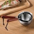 2 Packs Oil Pot and Milk Pan - Stainless Steel Mini Hot Pot, Small ...