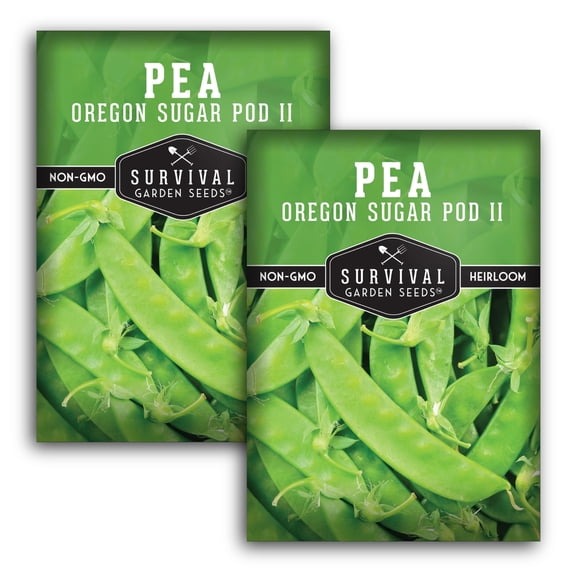Oregon Sugar Pod II Pea Seed - Non-GMO Heirloom Full Sun Annual ...