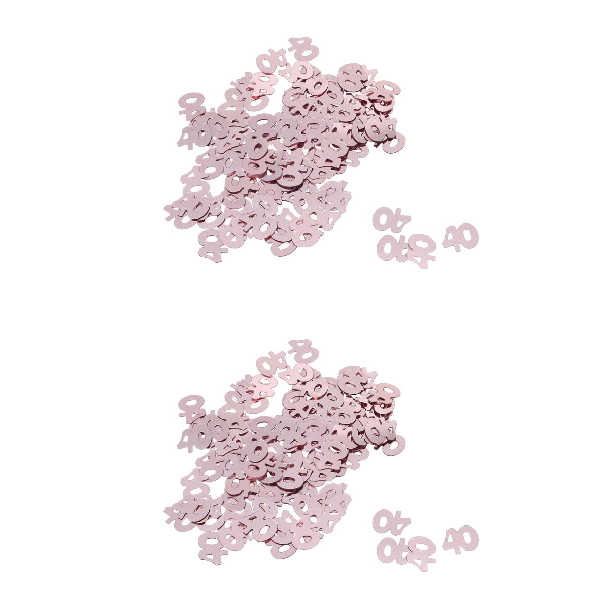 2 Packs Ornament Birthday Confetti Decor Birthday Paper Scrap Birthday ...