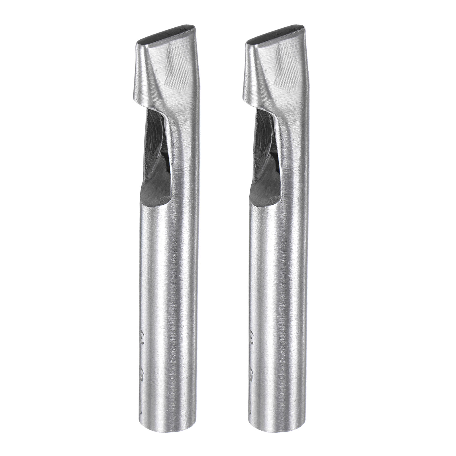 2 Packs Oval Hole Punch 3x15mm Leather Hollow Cutter Oblong Punch Die ...