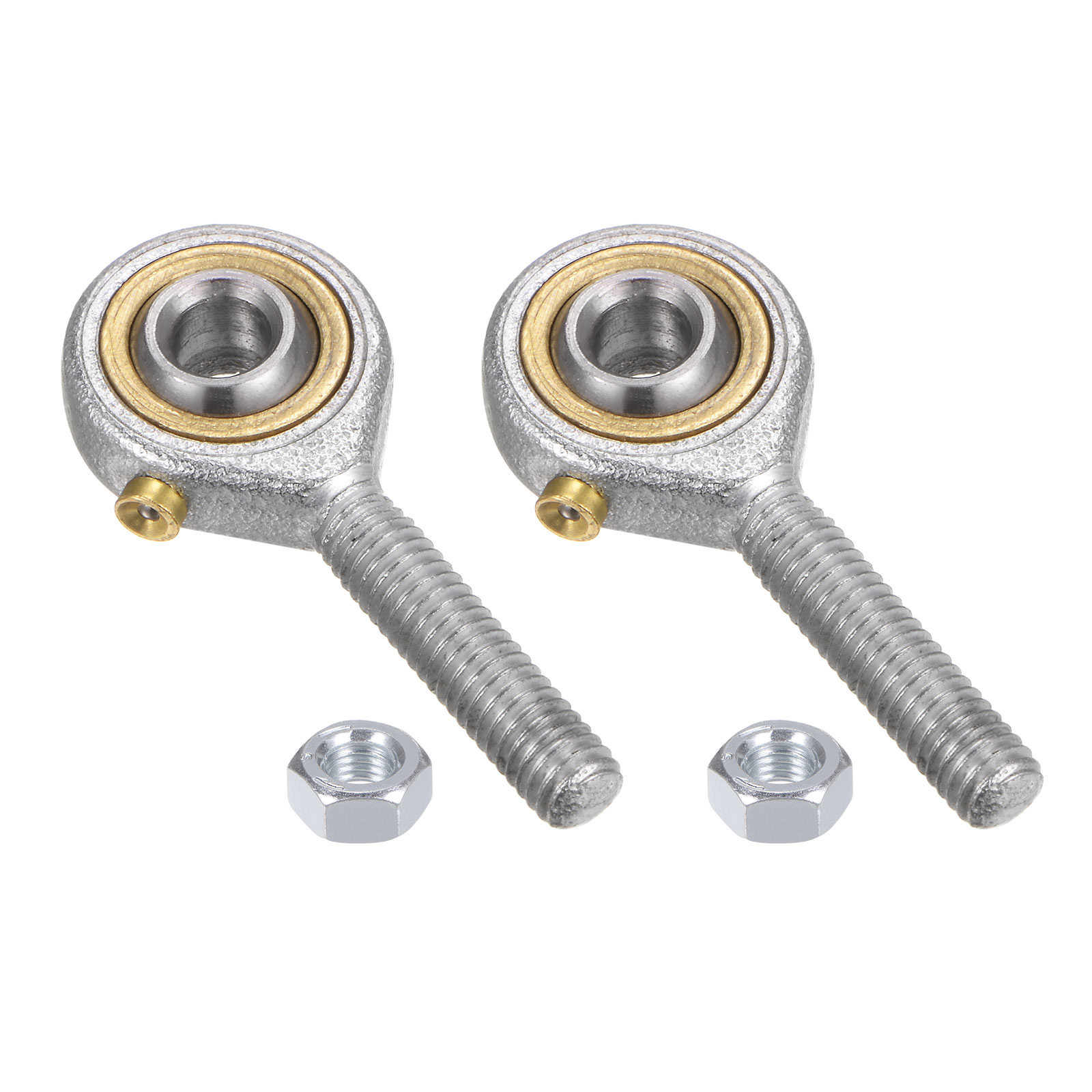 2 Packs POS6 6mm Bore Rod End Bearing M6x1.0 Male Right Hand Thread ...