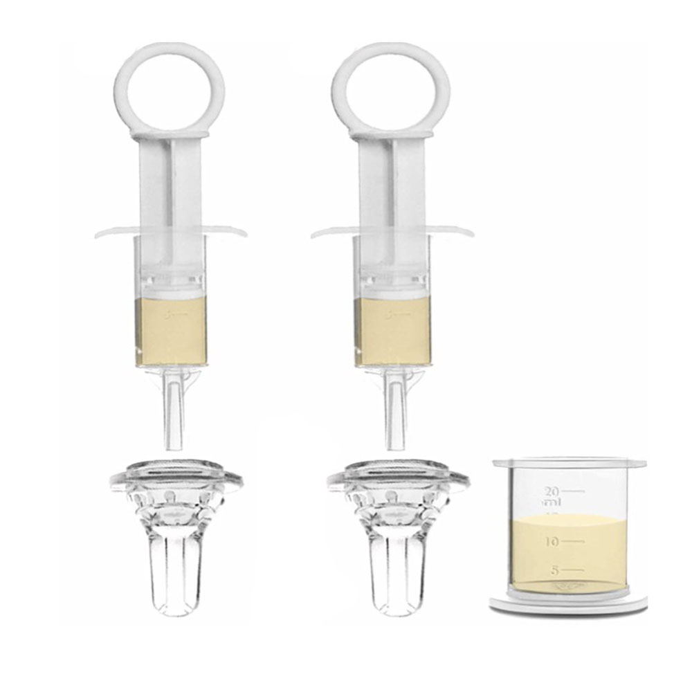 2 Packs Baby Medicine Dropper, Pacifier Oral Syringe & Feeder for Kids ...