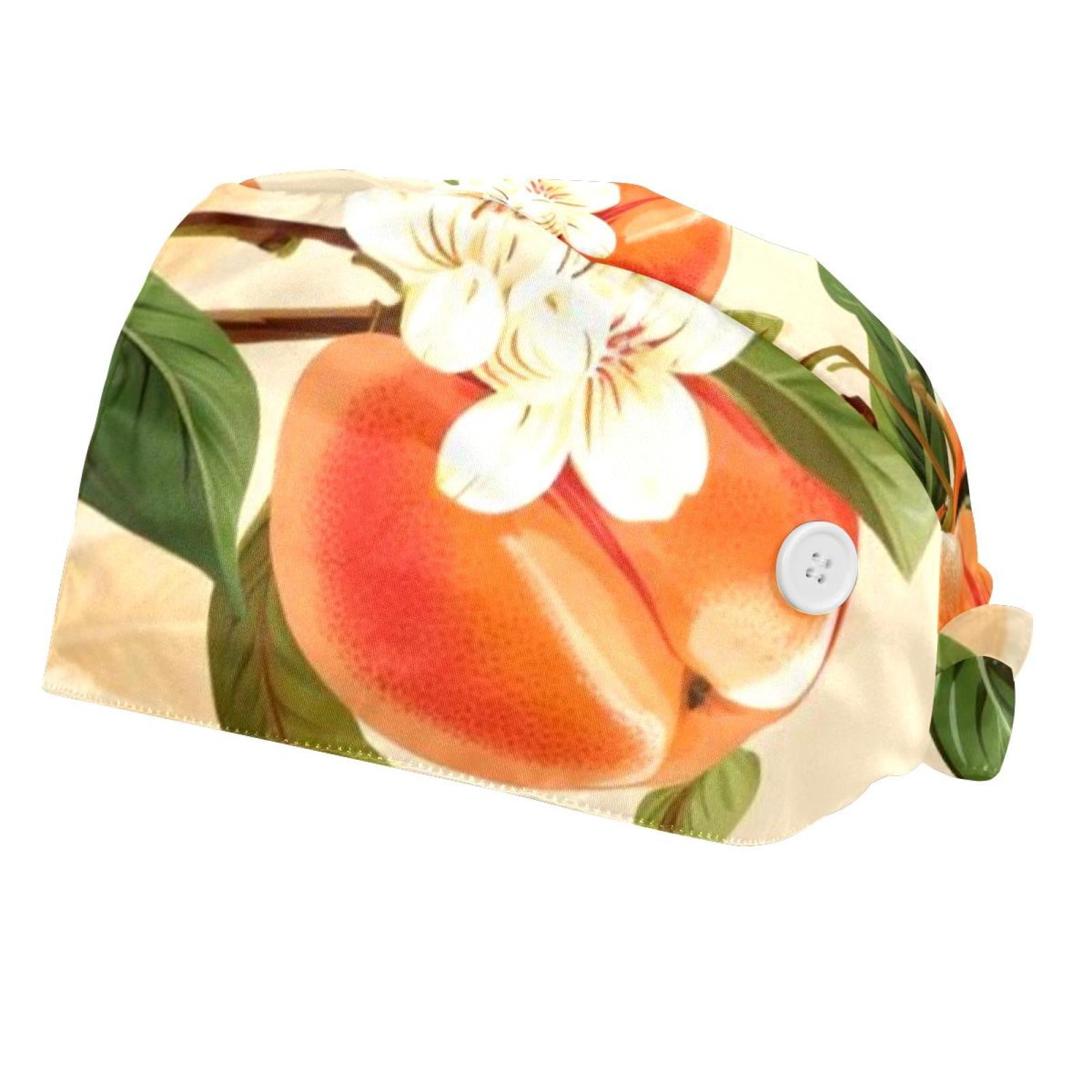2 Packs Peach Working Cap with Buttons - Walmart.com
