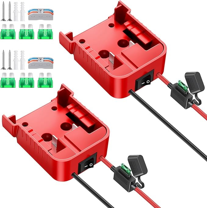 2 Packs Power Wheels Adapter for Milwaukee M18 Battery Adapter 18V ... 2 Packs Power Wheels Adapter for Milwaukee M18 Battery Adapter 18V ...