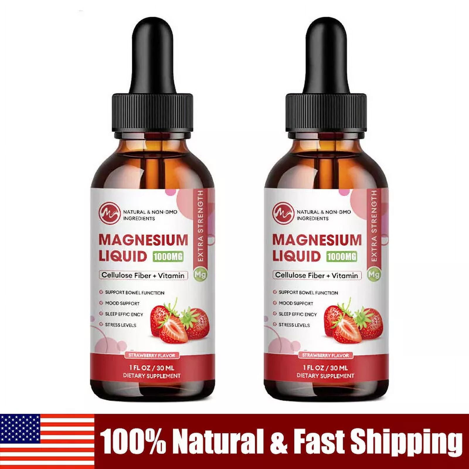 2_Packs_Premium_Magnesium_Liquid_Drops,Improve_Sleep,Promote_Nerve ...