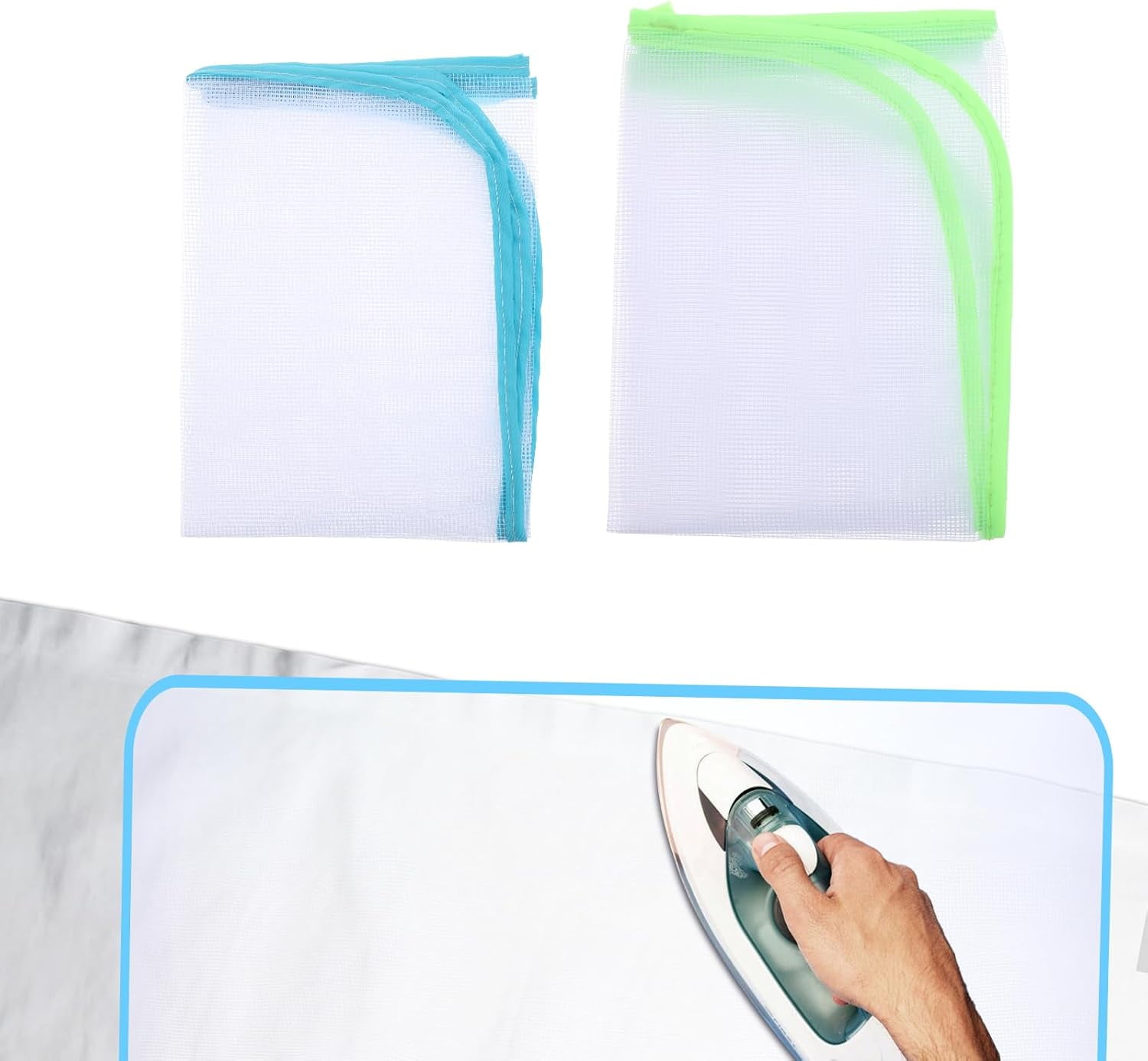 2 Packs Pressing Cloth for Ironing, Ironing Cloth to Protect Clothes ...
