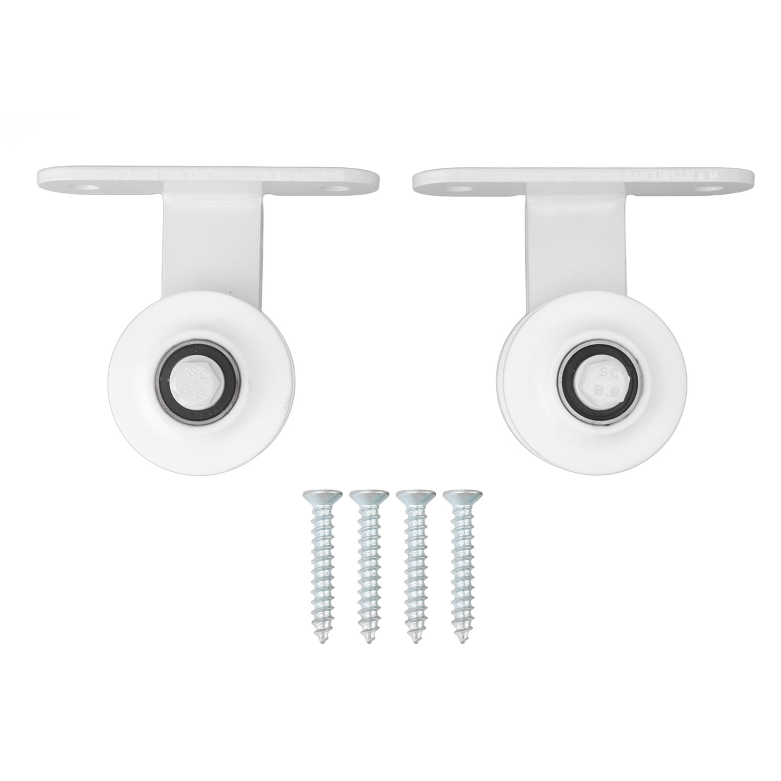 2 Packs Pulley Block Heavy Duty Smooth Sliding Silent Lifting Pulley ...