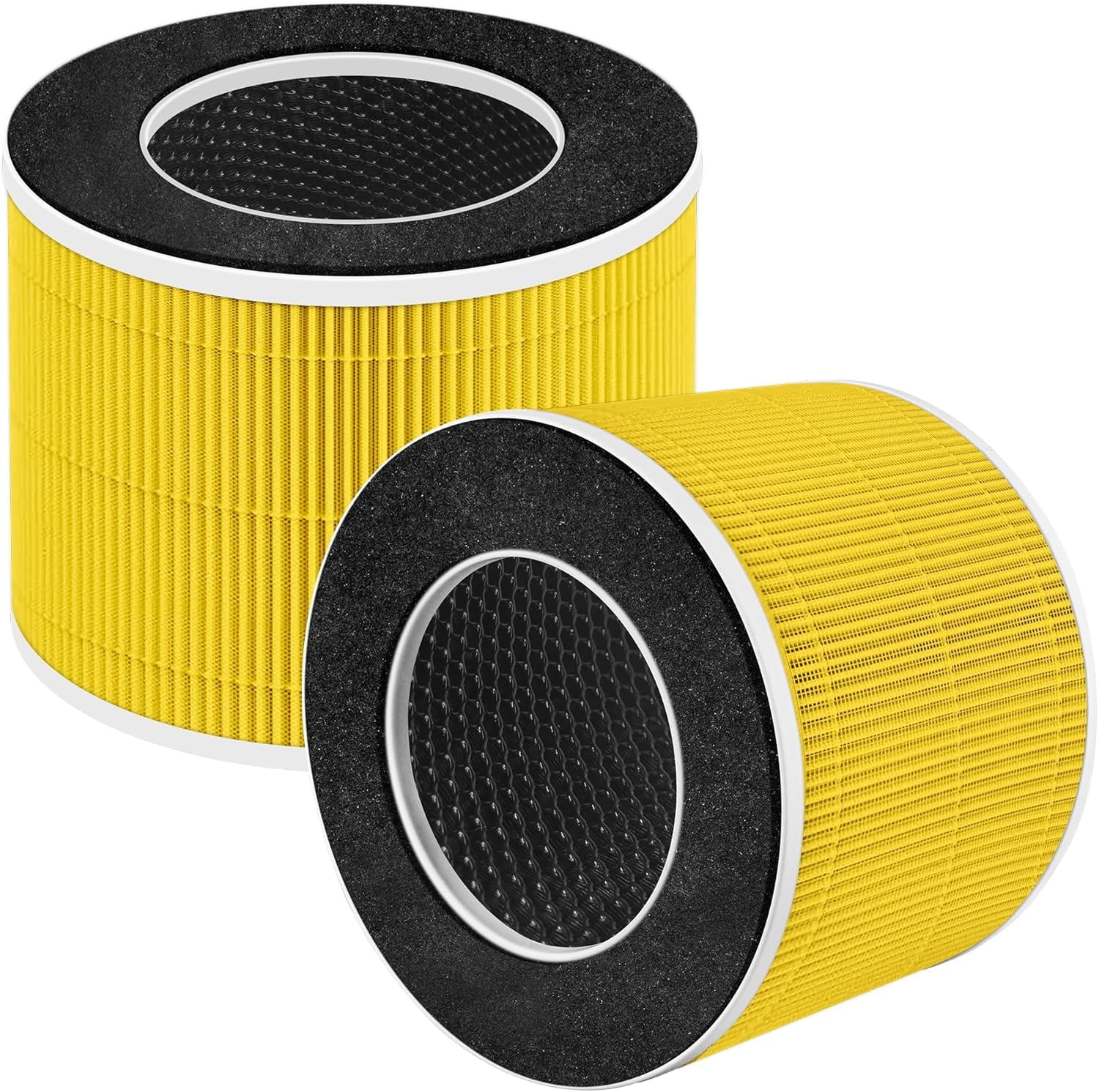 "2 Packs RP-AP088 Replacement Filter, H13 True HEPA, Activated Carbon, Pet Care, 6.2"" x 7.6 ...