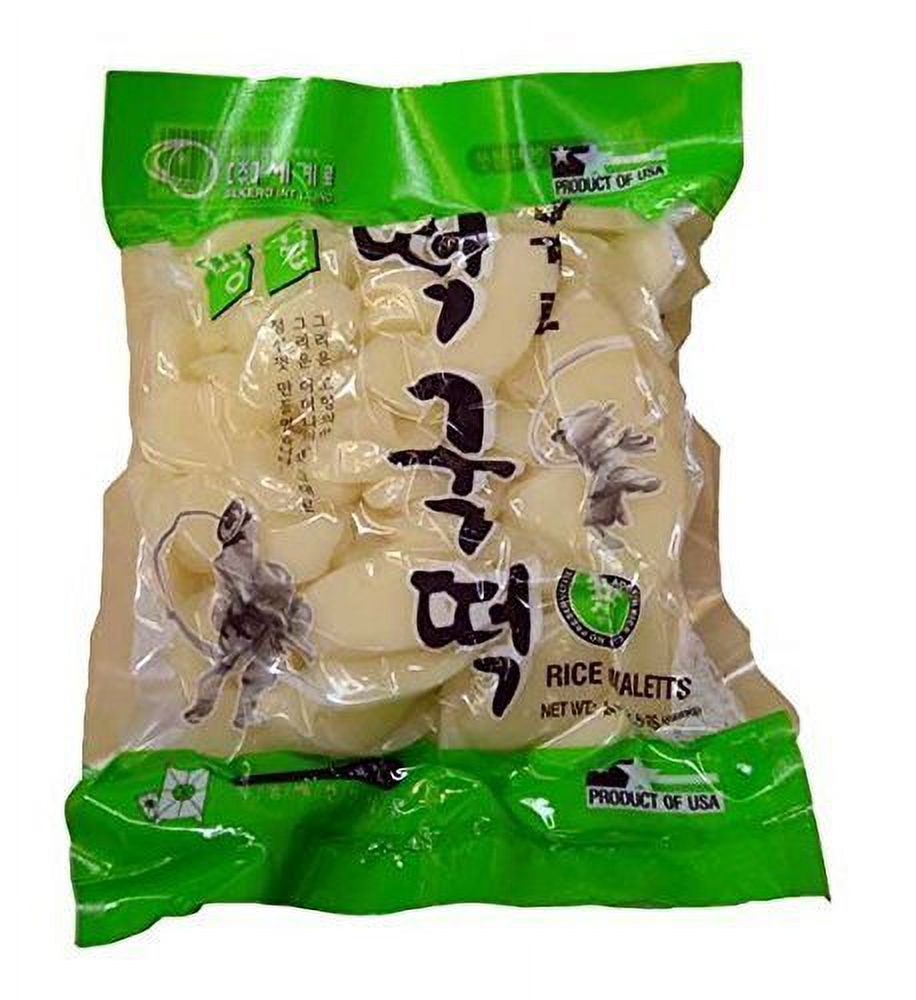 2 Packs, Sekero Rice AKF18 Cake,Korean Rice Cake, Rice Ovaletts, 24oz ...