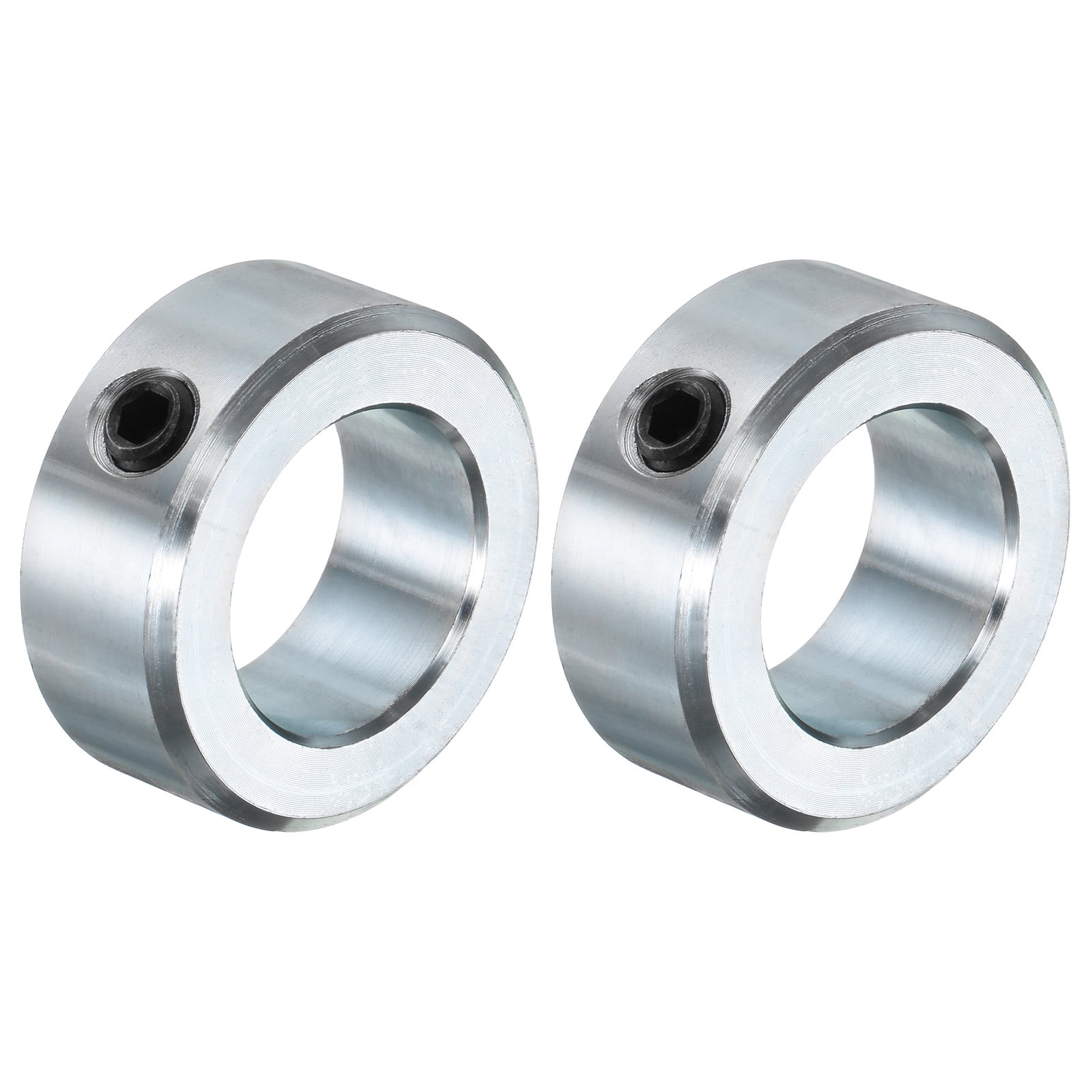 2 Packs Set Screw Collars 1" Bore Carbon Steel Shaft Collars, 1-5/8" OD ...