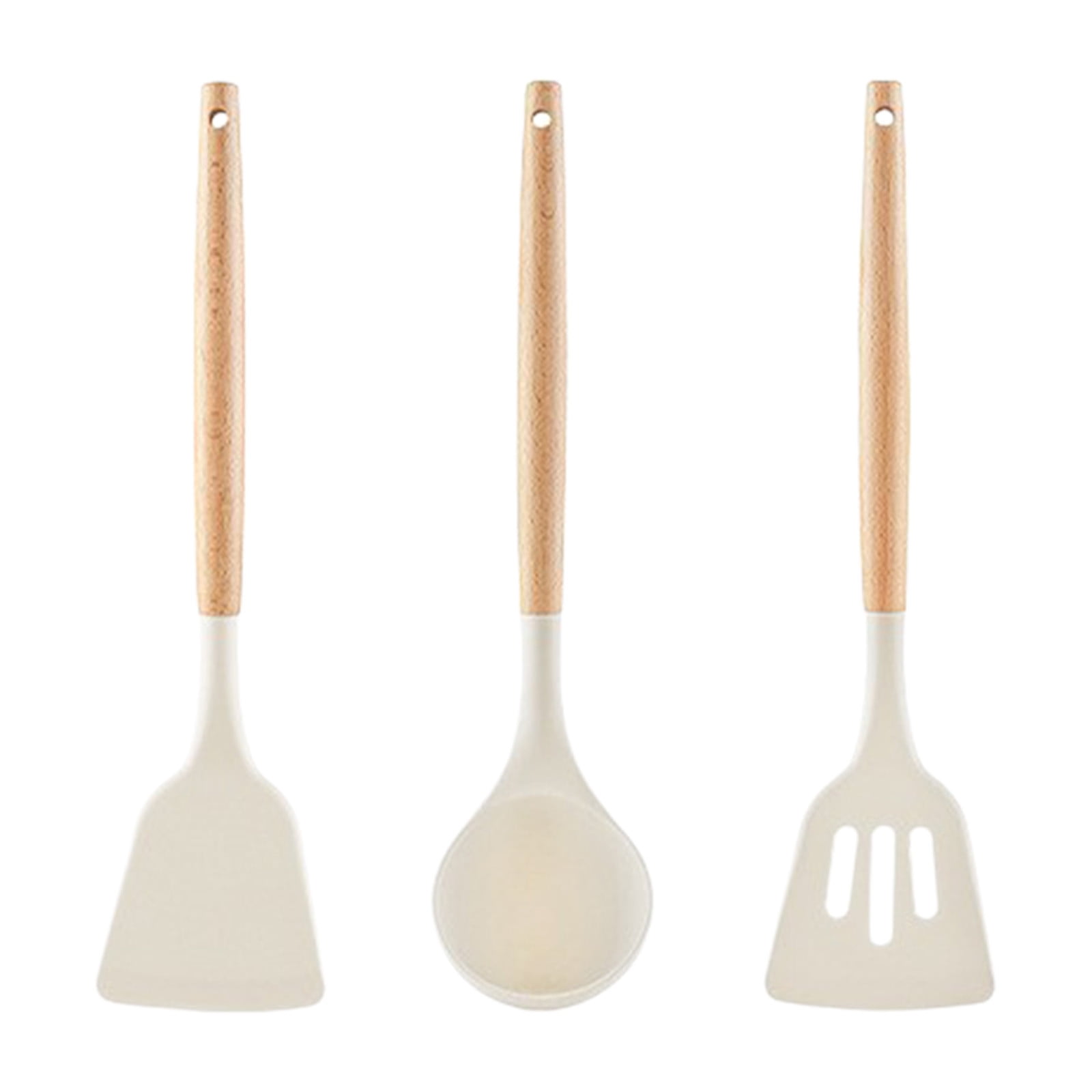 2 Packs Silicone Cooking Utensils Set 3PCS Non Stick Heat Resistant ...
