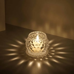 Sziqiqi Mini Lanterns, Vintage Bronze LED Candle Hanging Decor for ...