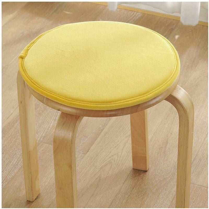 2 Packs Small Round Non-Slip Stool Cushions Seat Kitchen & Dining Round ...