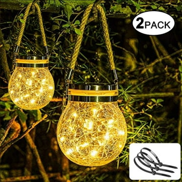 Solar Wave Lantern 2-Pack - Blue - Walmart.com