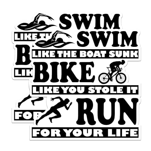 (2 Packs) Swim Like The Boat Sunk Magnets - Funny Fitness Working Out ...