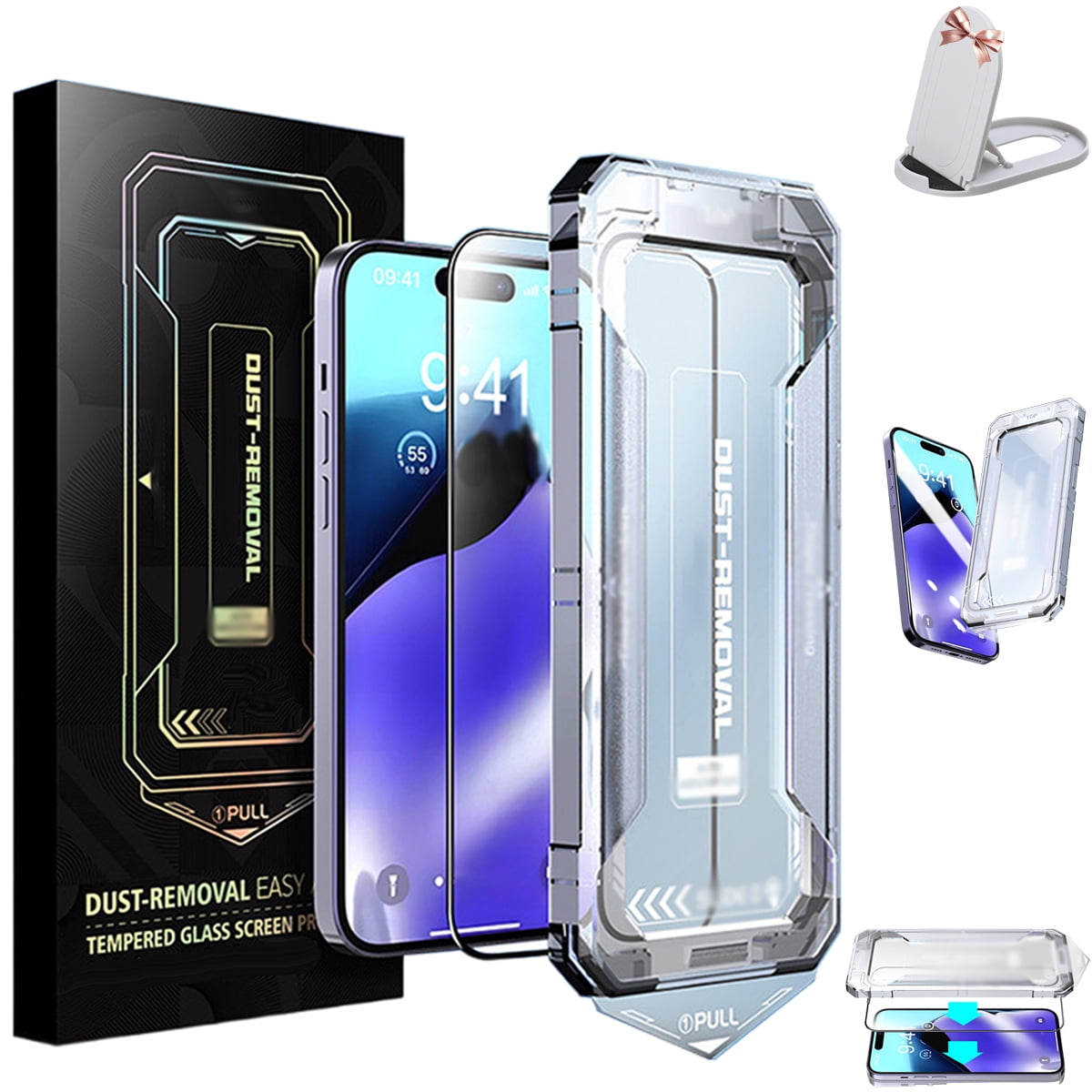 2 Packs – Tempered Glass Screen Protector with Anti-Scratch Anti ...