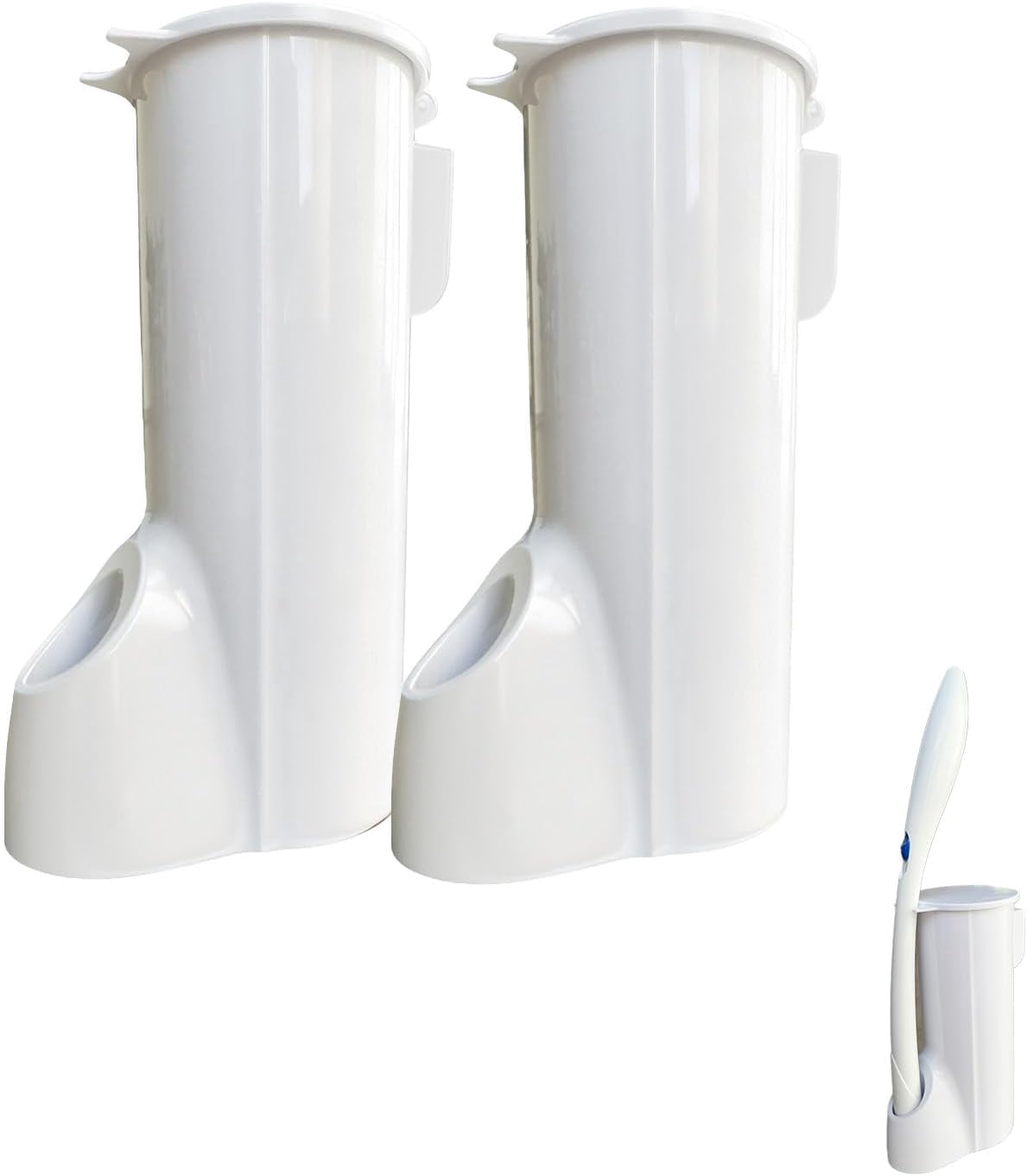 2 Packs Toilet Wand Caddy Holder (Holder Only, No Wand), Disposable ...
