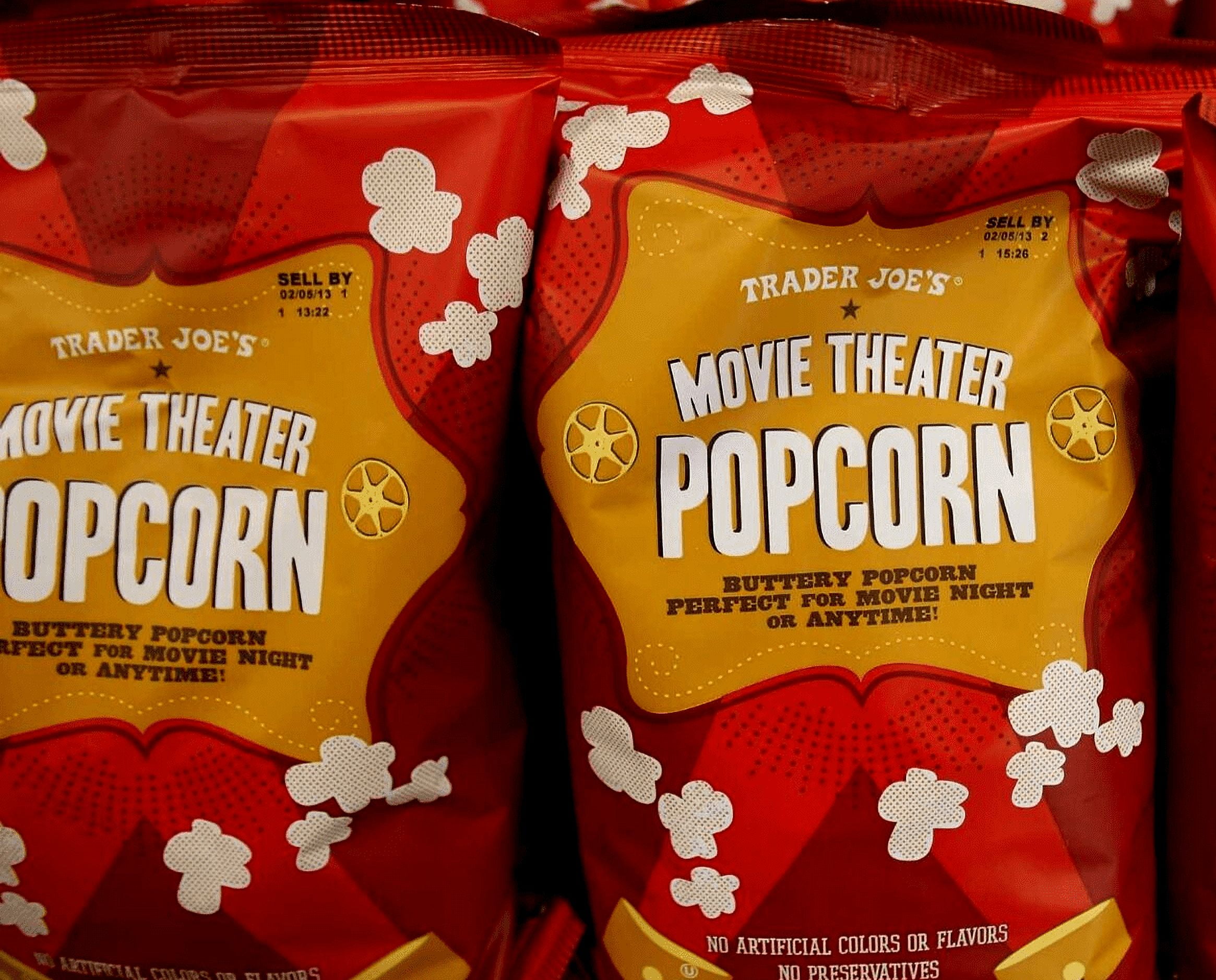 2 Packs Trader Joe's Movie Theater Popcorn 5 oz Each Pack - Walmart.com