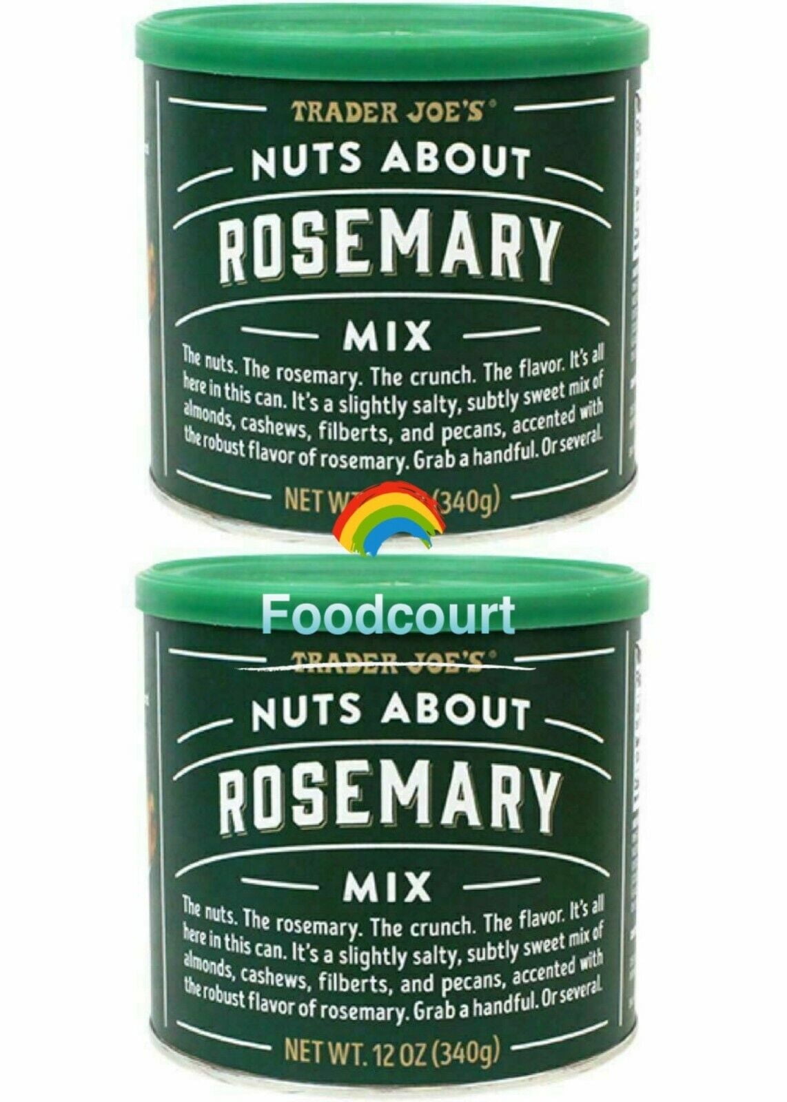 2 Packs Trader Joe's Nuts About Rosemary Mix Nuts 12 oz Each - Walmart.com