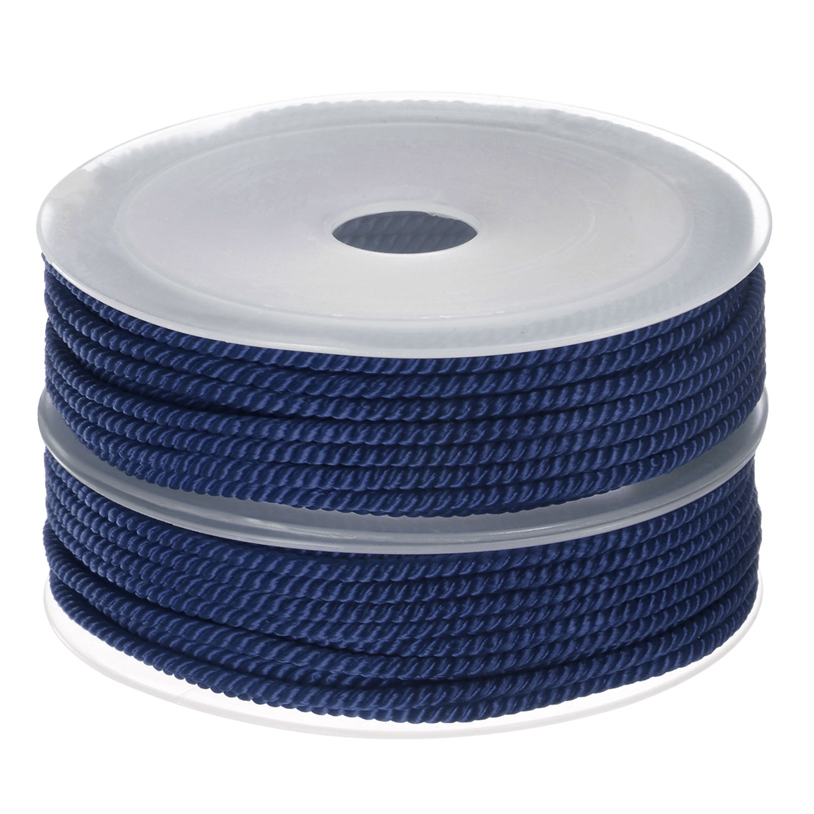 2 Packs Twisted Nylon Twine Thread Beading Cord 3mm 7M/23 Feet Extra ...