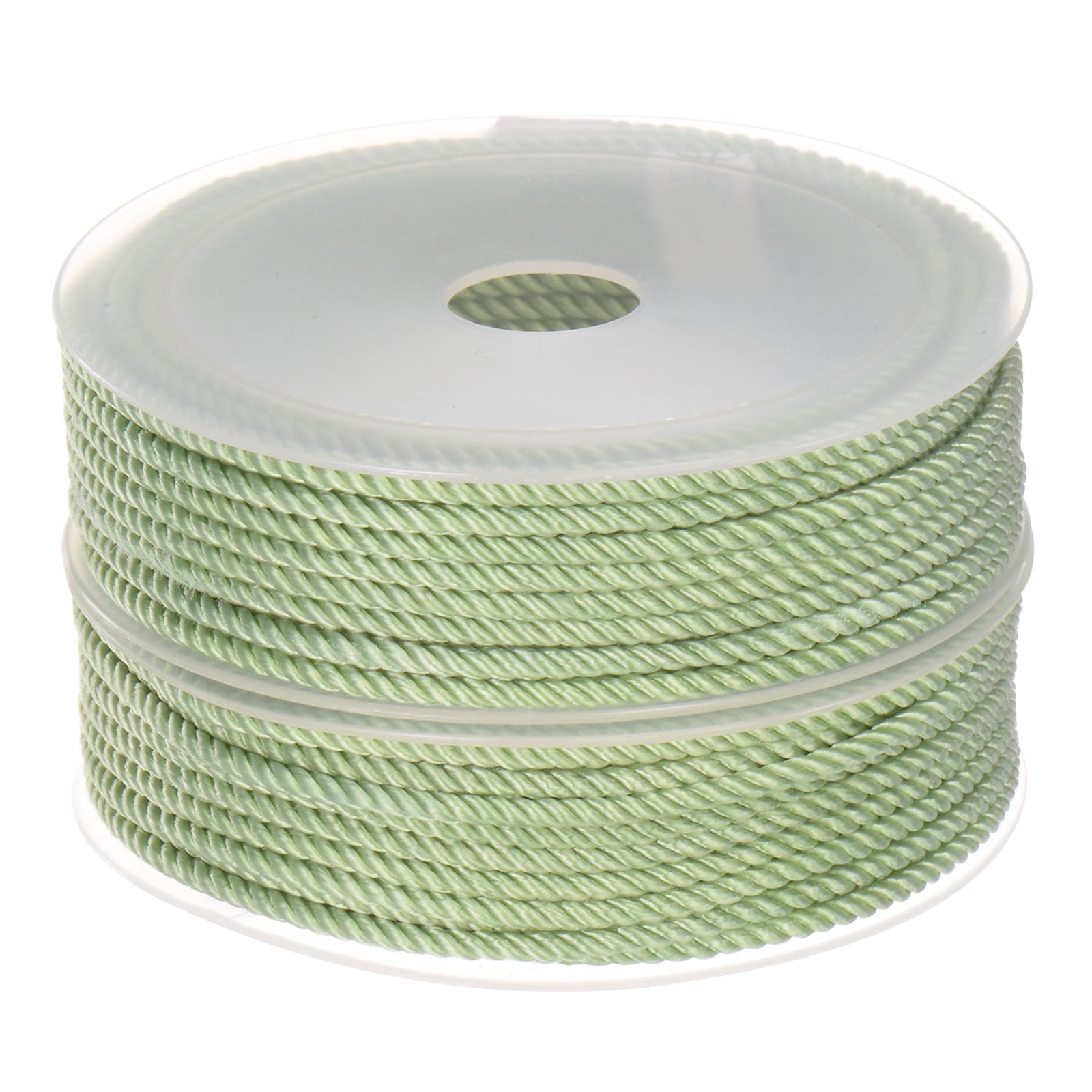 2 Packs Twisted Nylon Twine Thread Beading Cord 3mm 7M/23 Feet Extra ...