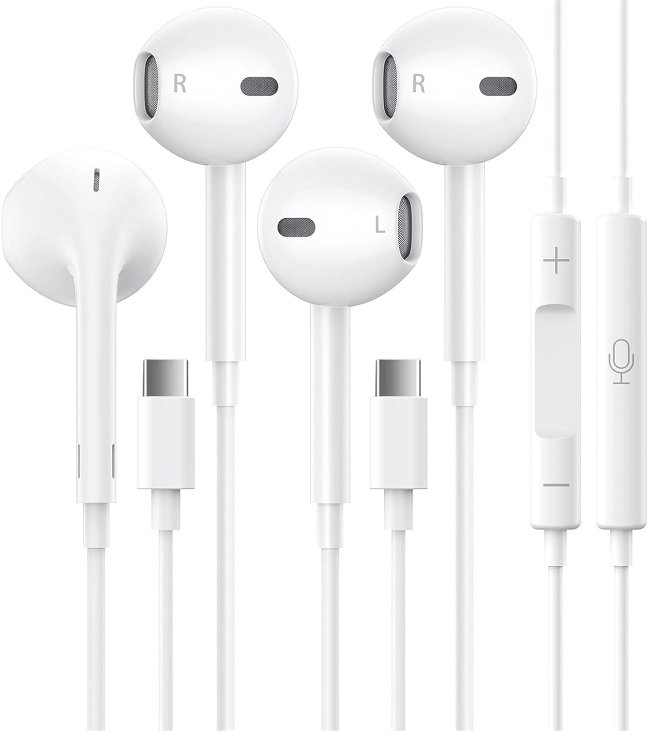 Samsung Galaxy S9+ S9, Note 8 Compatible WIRED Headset MONO Hands-free ...