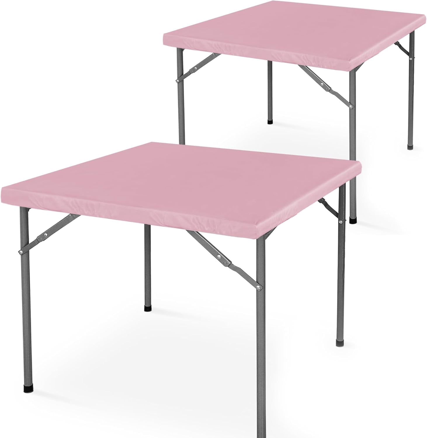 2 Packs Vinyl Card Tablecloth with Flannel Backing 34x34 inch ...