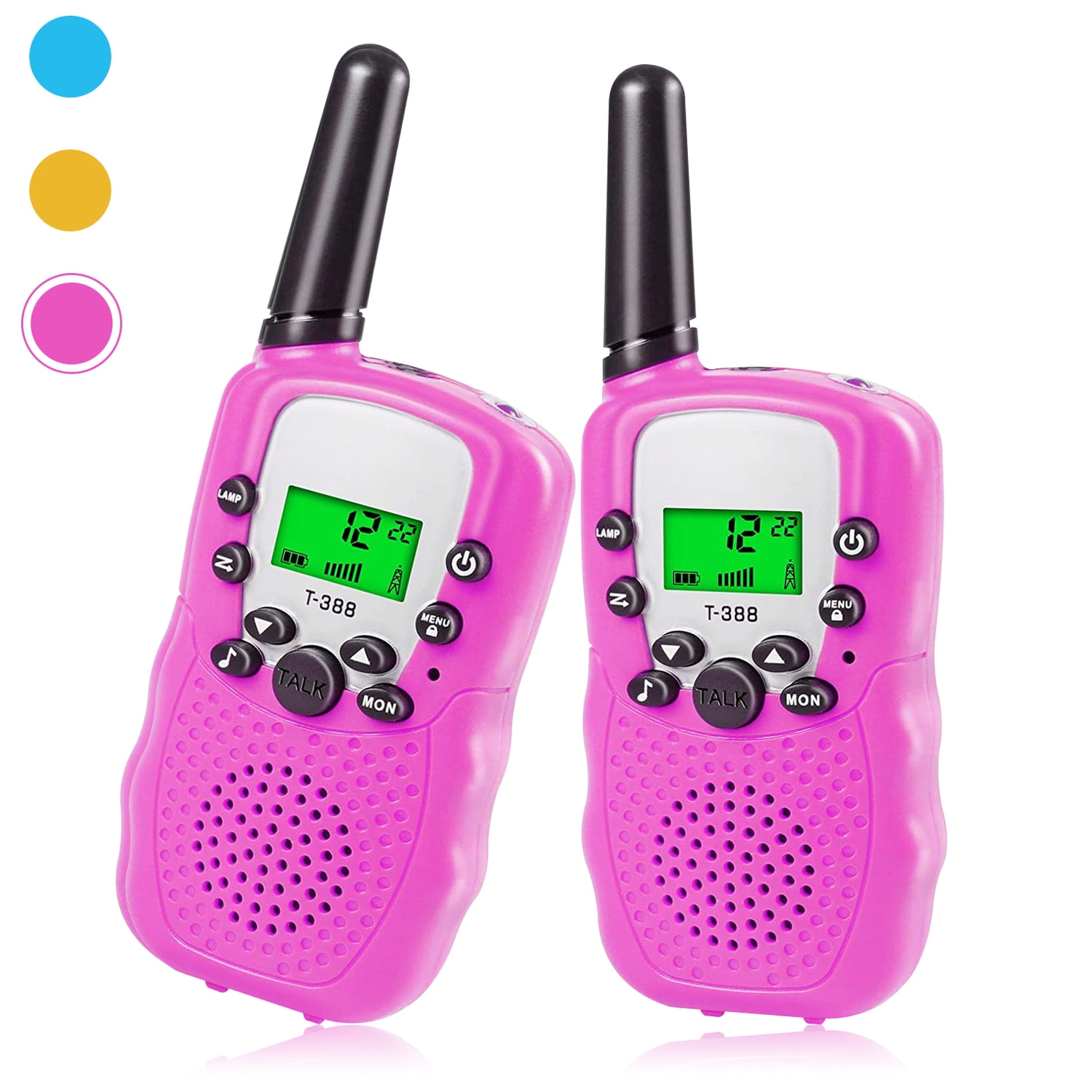 2 Packs Walkie Talkie for Kids with Flashlight, Suitable for Outdoor ...