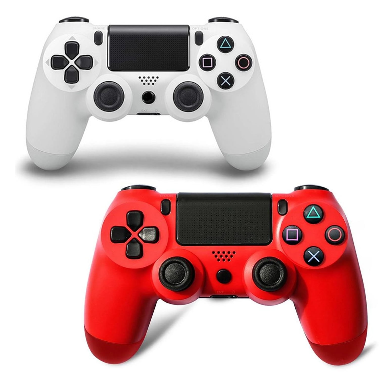 2 Packs Wireless Game Controller Compatible With Playstation 4 Dual