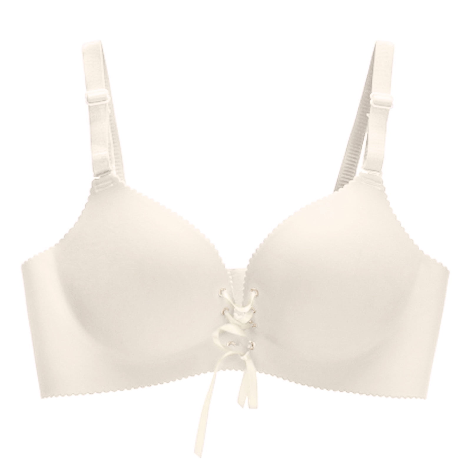 2 Packs Women's Bra Smooth Lace Pull B Converged Adjustable Underwear ...