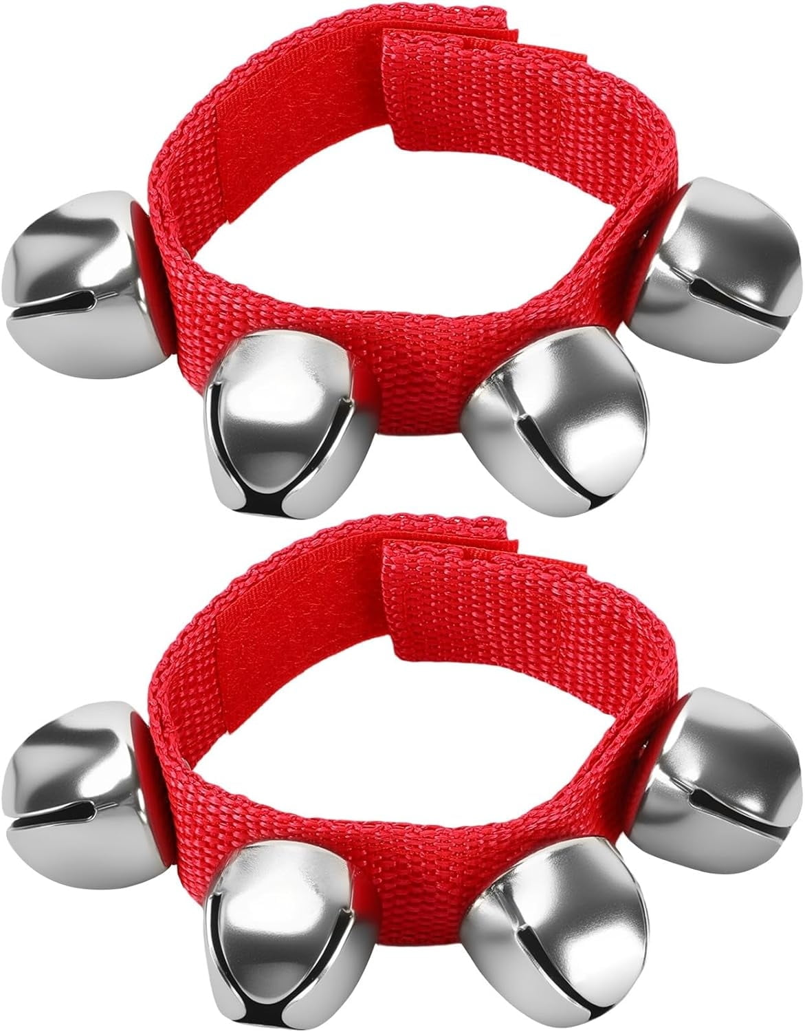 2 Packs Wrist Bells, Wrist Bells Bracelets Adjustable Hand Ankle Bells ...