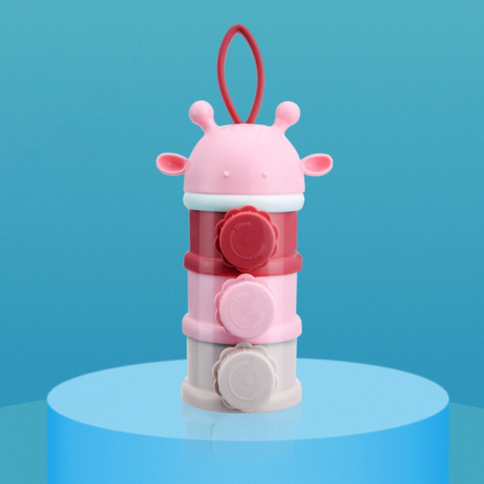 2 Packs Wuxinga Food Storage,Baby Formula Box Independent Layered Milk ...