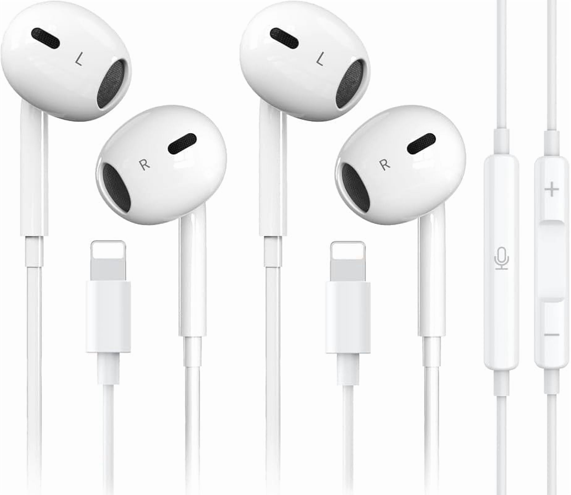 2 Packs-for iPhone Headphones Wired Earbuds/Earphones Nosie Reduction ...