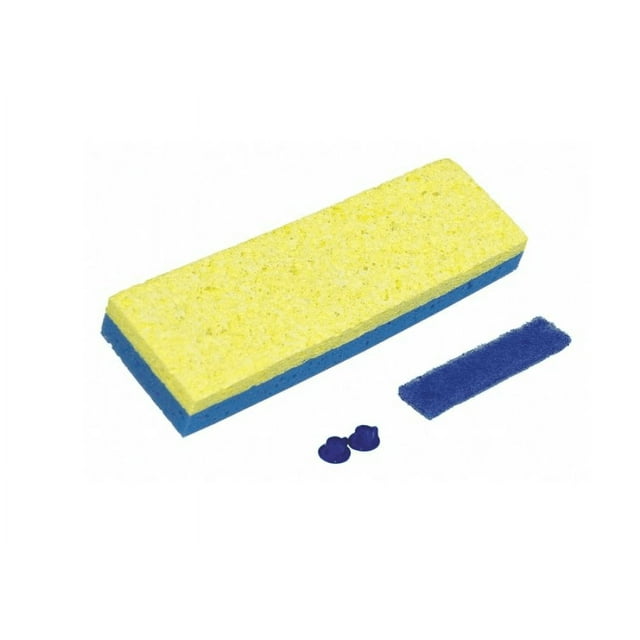 2 Packs of Cellulose Sponge Mop Head, Yellow - Walmart.com