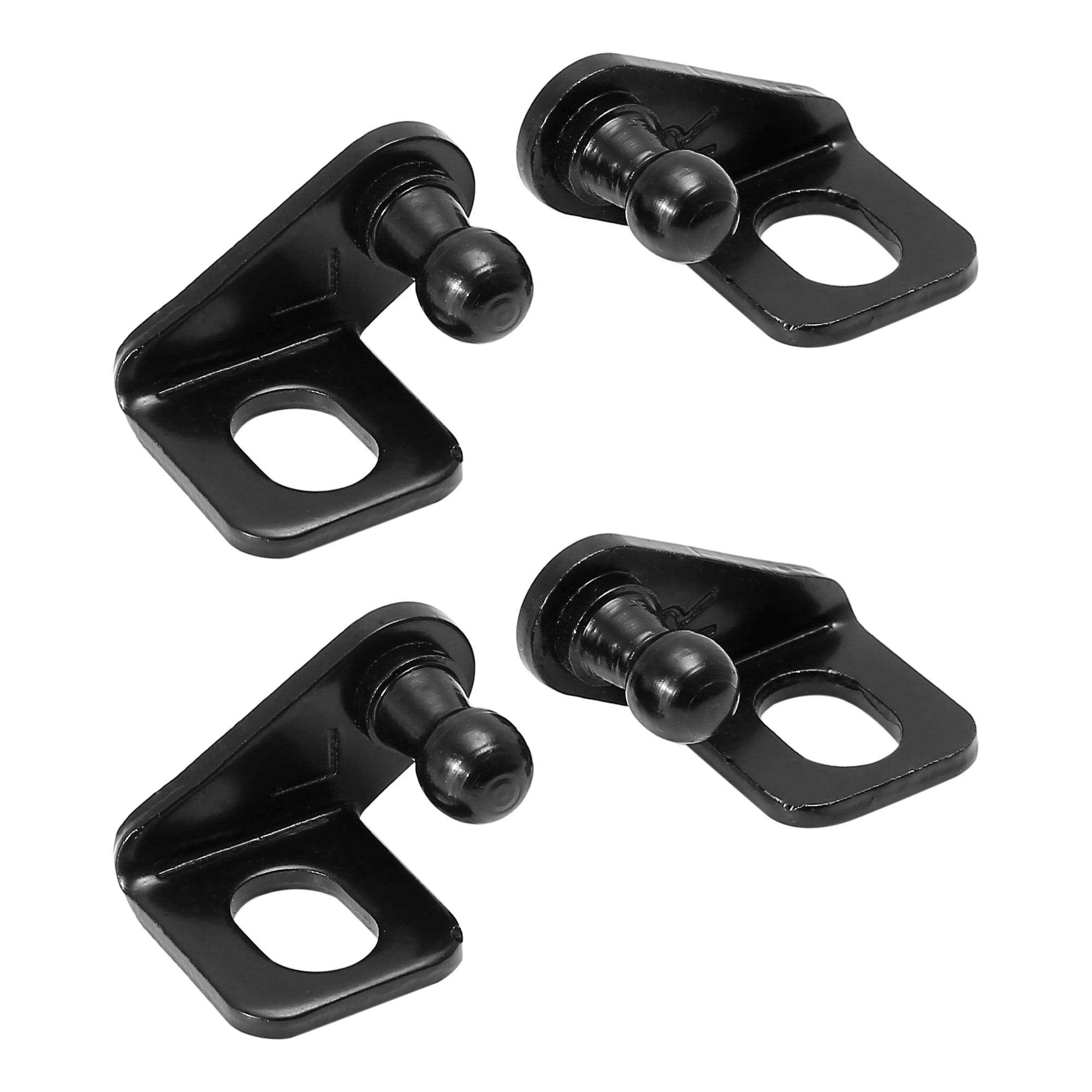 2 Pair 10mm Car Vehicle Ball Studs Mounting Brackets Black for Gas ...